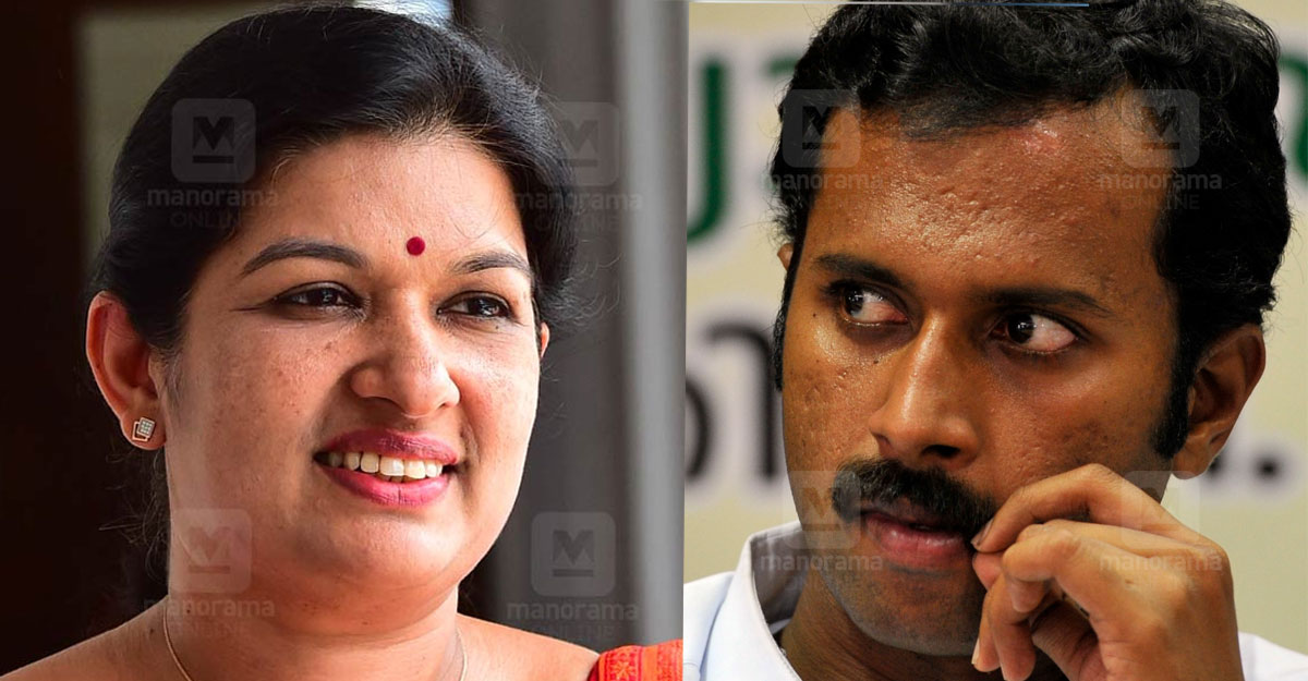 സിപിഎം അംഗം; സിന്ധുമോൾ ജേക്കബിനു രണ്ടില ചിഹ്നം അനുവദിക്കരുതെന്ന് അനൂപ് ...