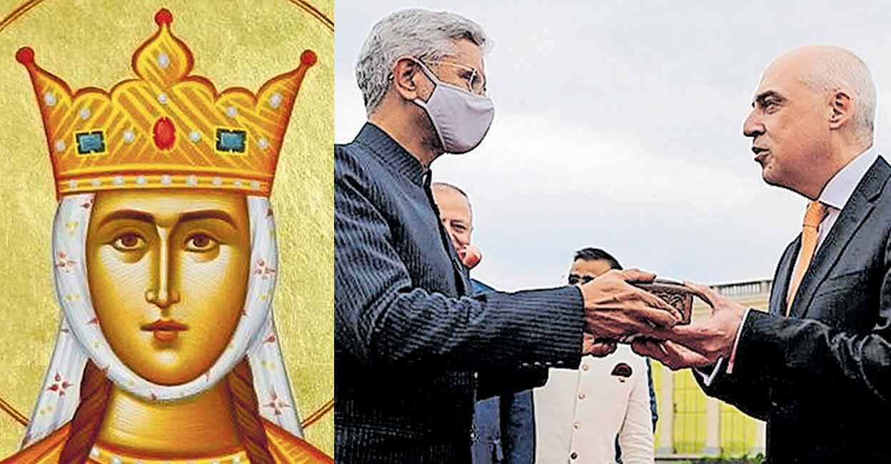 വിശുദ്ധ കെറ്റവൻ രാജ്ഞിയുടെ തിരുശേഷിപ്പ് ജോർജിയയ്ക്കു കൈമാറി