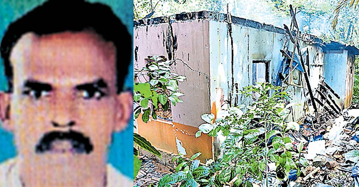 വീടിന് തീയിട്ട് ഗൃഹനാഥൻ ജീവനൊടുക്കി - Man commits suicide after putting ...