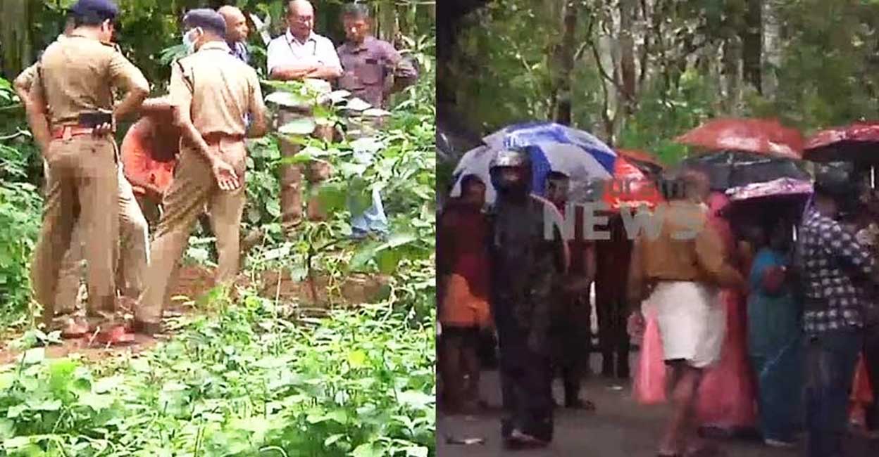 വീണ്ടും ഡമ്മി പരിശോധന; റോസ്‌ലിയെ കെട്ടിയിട്ട കയറിന്റെ അവശിഷ്ടം ...