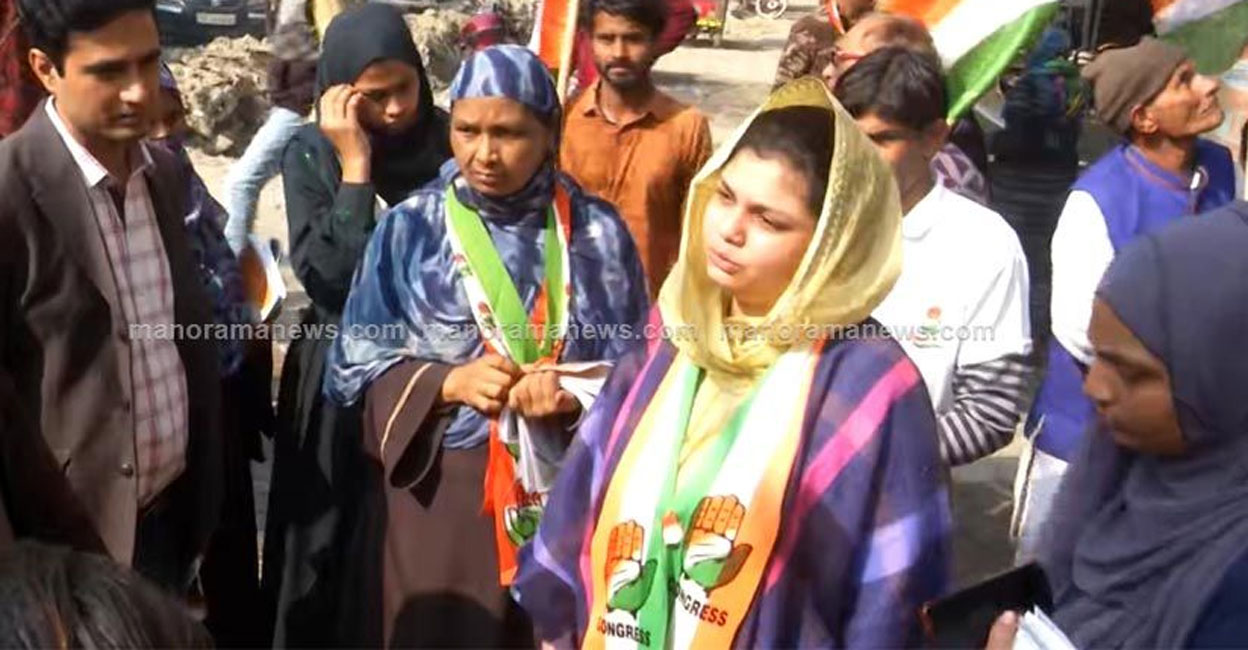 ഡൽഹിയിൽ കോണ്‍ഗ്രസ് സ്ഥാനാര്‍ഥിയായി ആരിഫ് മുഹമ്മദ് ഖാന്റെ സഹോദര പുത്രി ...