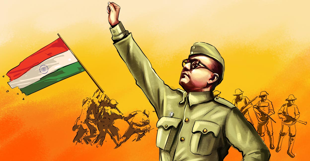 ജയ് ഹിന്ദ്! | Subhas chandra bose| Freedom fighter| Netaji birth ...