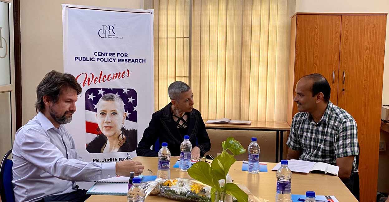 ചെന്നൈയിലെ യുഎസ് കോൺസുൽ ജനറൽ സിപിപിആർ സന്ദർശിച്ചു | Manorama Online