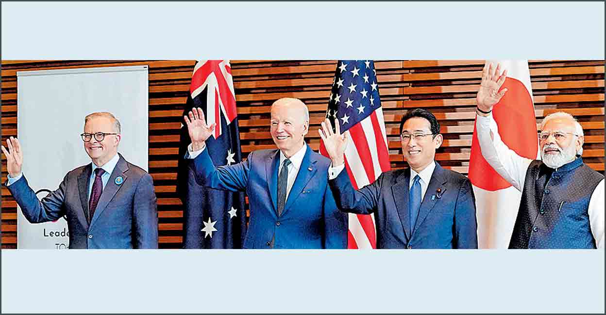 പ്രകോപനപരവും ഏകപക്ഷീയവുമായ ശ്രമങ്ങളെ എതിർക്കും; ചൈനയ്ക്ക് ക്വാഡിന്റെ ...