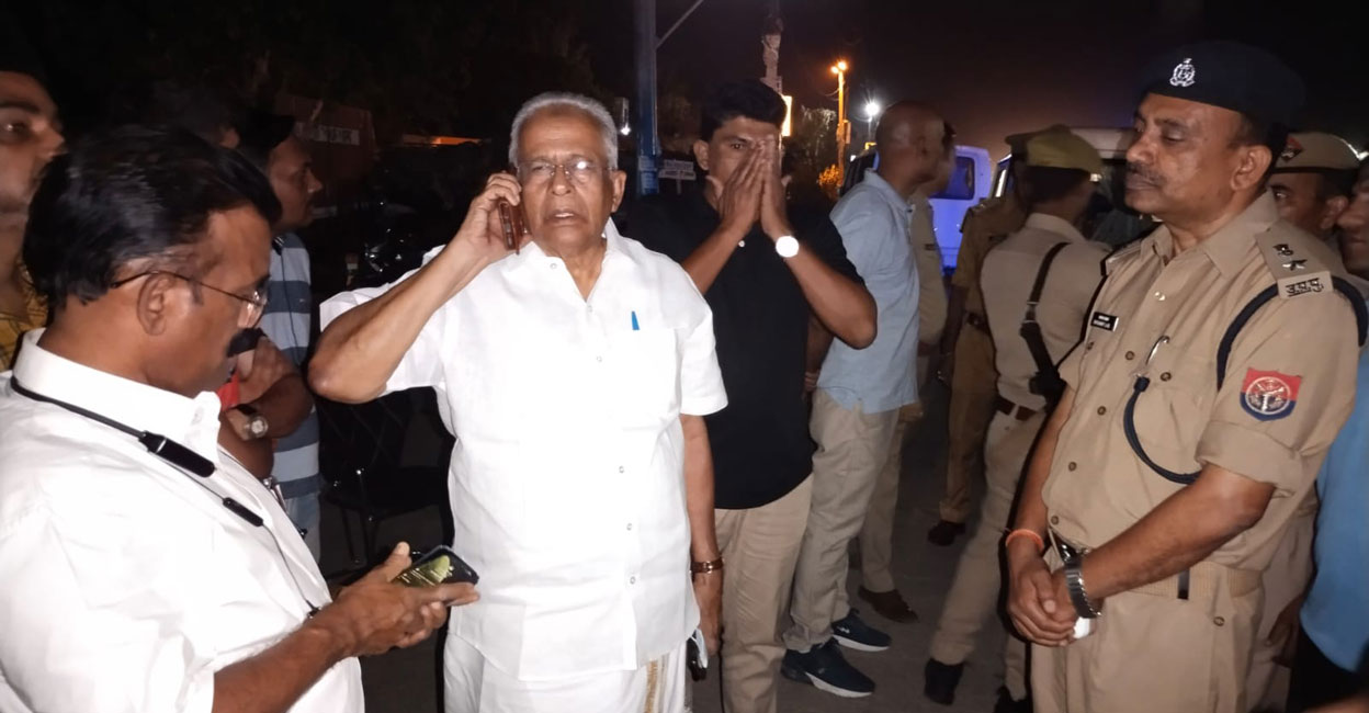 കാൻപുരിലേക്കു പോയ മുസ്‌ലിം ലീഗ് സംഘത്തെ പൊലീസ് തടഞ്ഞു | ET Muhammed ...