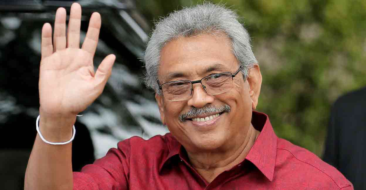 ഗോട്ടബയ രാജപക്സെ ബാങ്കോക്കിലെ ഹോട്ടലിൽ