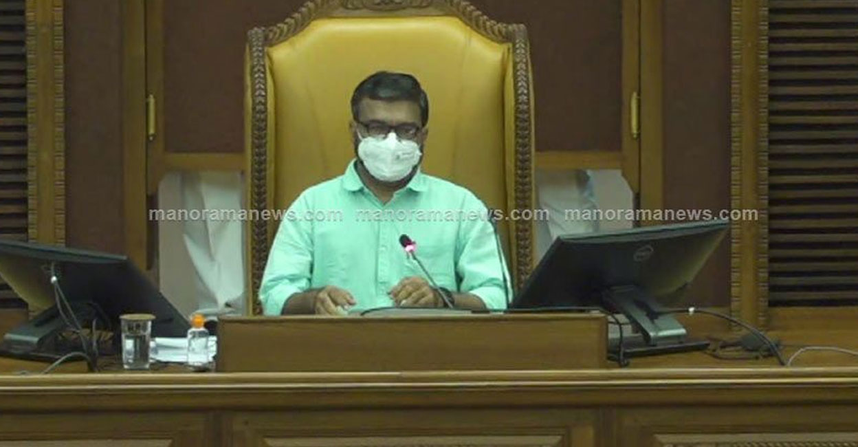 മന്ത്രി വീണയെ ശാസിക്കുകയോ താക്കീതു നൽകുകയോ ചെയ്തിട്ടില്ല: സ്പീക്കർ - MB ...