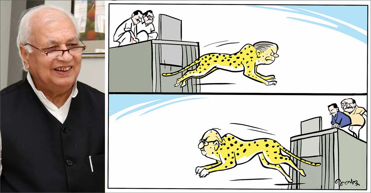 11.45 am today: Governor's press conference at Raj Bhavan ...