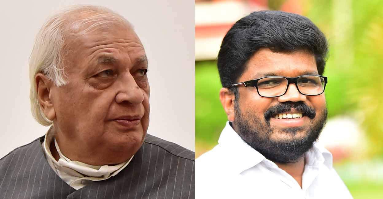 രാഗേഷ് പ്രതിഷേധക്കാരെ സംരക്ഷിച്ചു | Arif Mohammad Khan | KK Ragesh ...