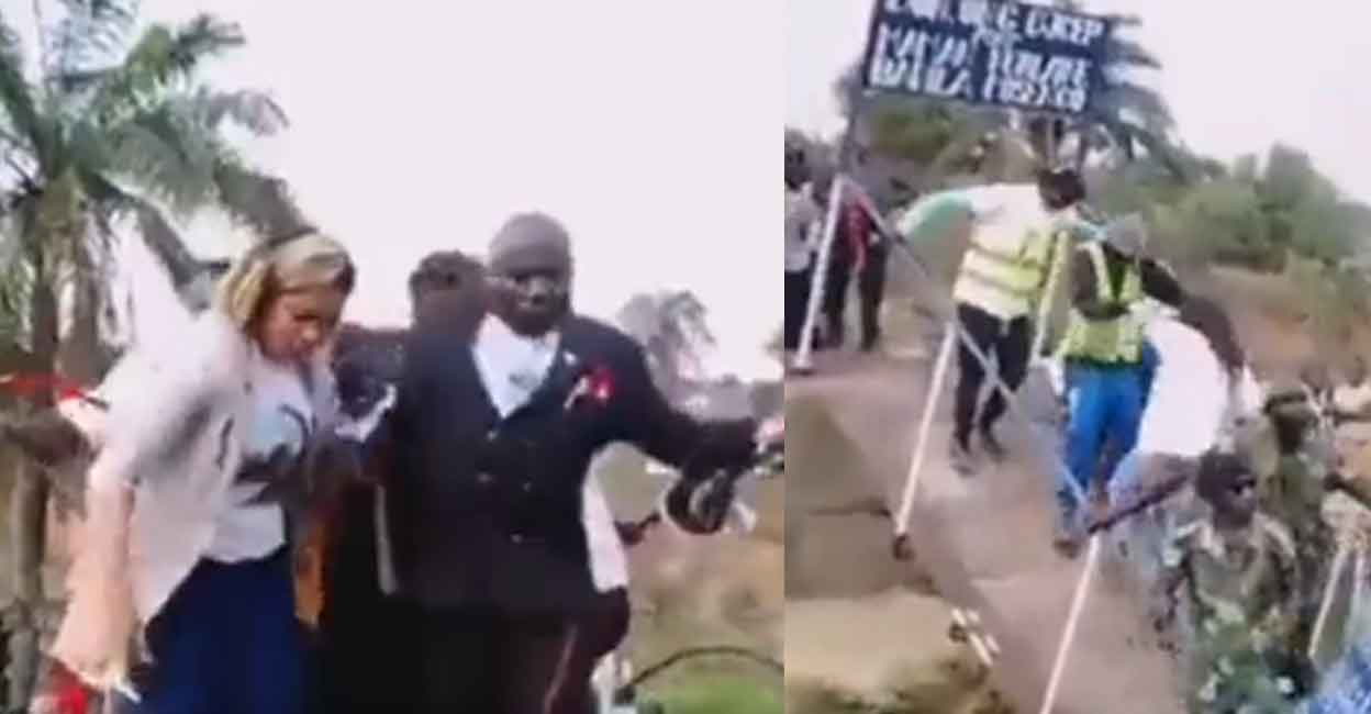 ഉദ്ഘാടനത്തിന് നാട മുറിച്ചു, ഒടിഞ്ഞുവീണു; കോംഗോയിലും പഞ്ചവടിപ്പാലം ...