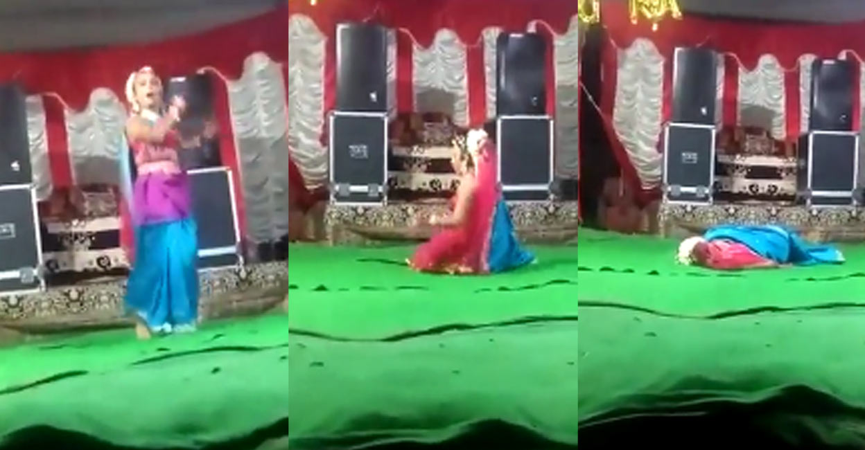 നൃത്തം അവതരിപ്പിക്കുന്നതിനിടെ കലാകാരൻ വേദിയിൽ കുഴഞ്ഞുവീണ് മരിച്ചു ...
