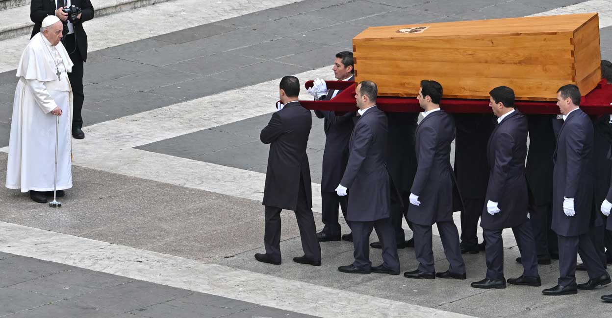 Funeral of Pope Benedict XVI today - TIme News