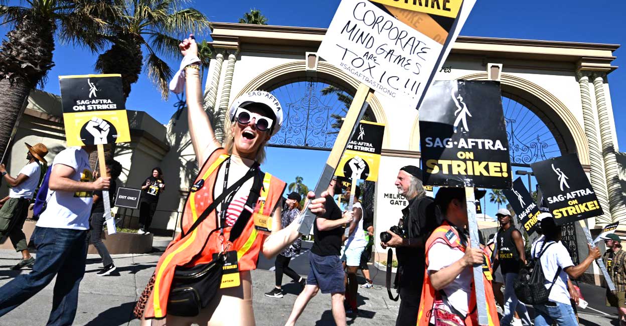 അവകാശങ്ങൾക്കായി തെരുവിലിറങ്ങി തൊഴിലാളികൾ; സമരങ്ങളാൽ വീർപ്പുമുട്ടി യുഎസ് ...