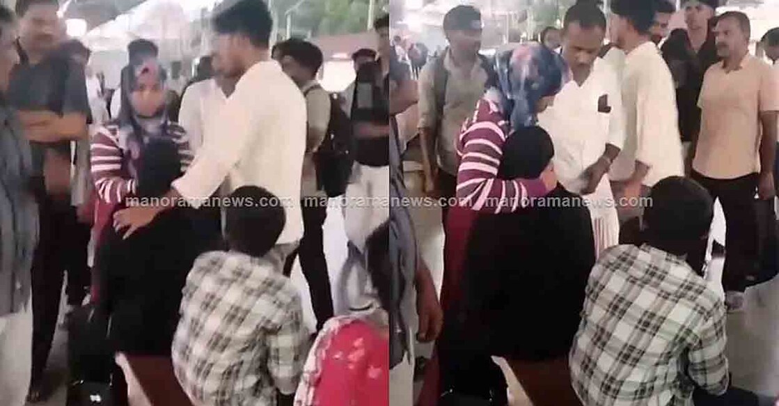 നീങ്ങിത്തുടങ്ങിയ ട്രെയിനിൽനിന്ന് അമ്മയെയും മകളെയും പുറത്തേക്കു തള്ളിയിട്ടു; ടിടിഇയ്ക്കെതിരെ ...