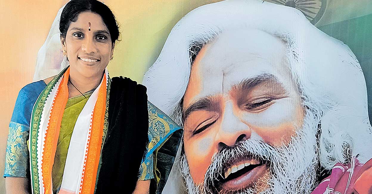 തെലങ്കാനയുടെ വിപ്ലവകവി ഗദ്ദറിന്റെ മകൾ കോൺഗ്രസിനായി പോരാട്ടത്തി ...