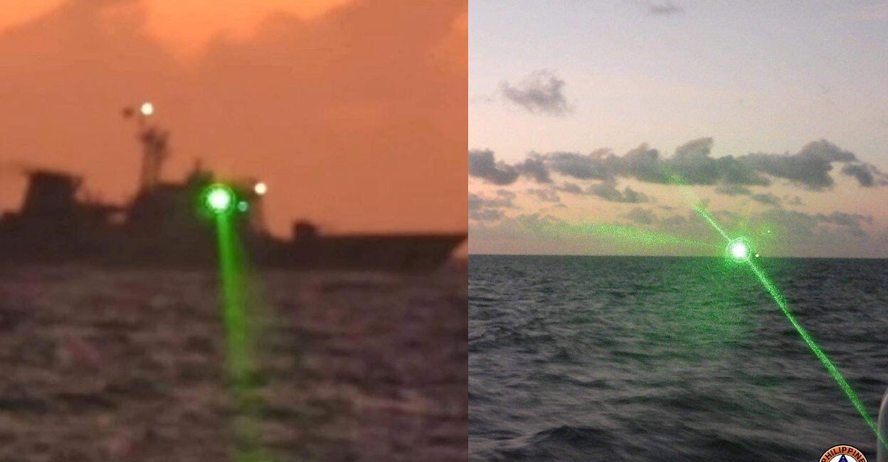 ഫിലിപ്പീൻസ് കോസ്റ്റ് ഗാർഡുകൾ‌ക്കു നേരെ ചൈനയുടെ ലേസർ ആക്രമണം; താ ...