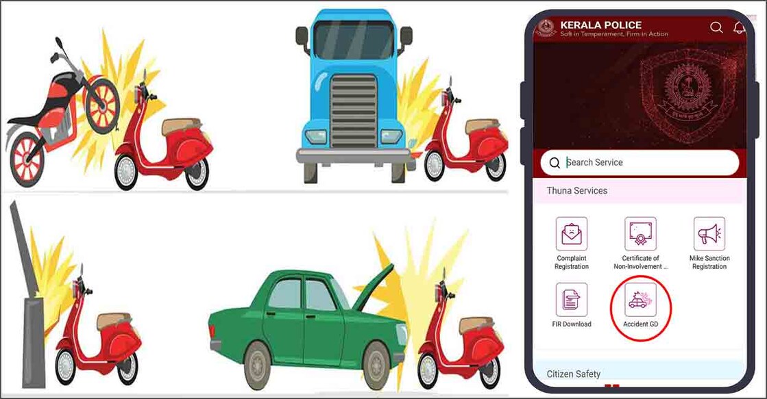 Malayalam News, Kerala News | Manorama Online | Manorama News - GD entry of accident through ...