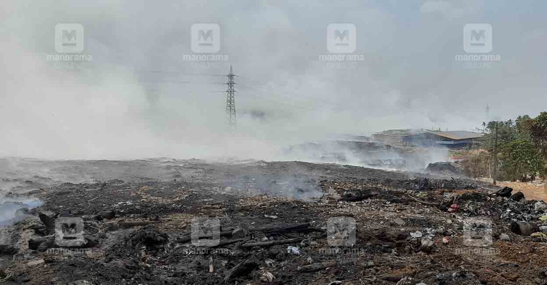 ബ്രഹ്മപുരം തീപിടിത്തം: ജില്ല കടന്നും പുക; തീ നിയന്ത്രണവിധേയം ...