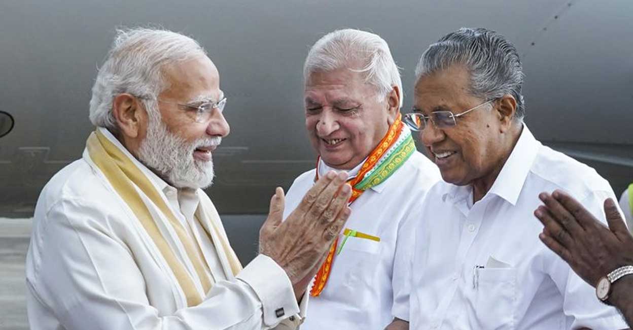 കൊച്ചിയില്‍ പ്രധാനമന്ത്രിയെ ഗവർണറും മുഖ്യമന്ത്രിയും എത്തില്ല ...