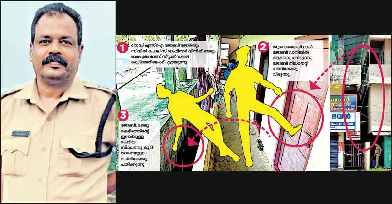 ചീട്ടുകളി പിടിക്കാനെത്തിയ എസ്ഐ മൂന്നാംനിലയിൽനിന്ന് വീണുമരിച്ചു - SI ...