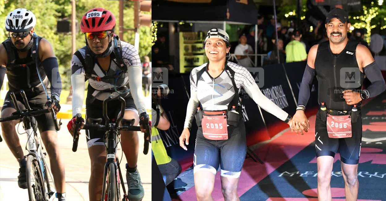 ‘അയൺമാൻ ടെക്സസ്’ വിജയികളായി ഐപിഎസ് ദമ്പതികൾ; ലോകത്തിലെ കഠിനമായ ...