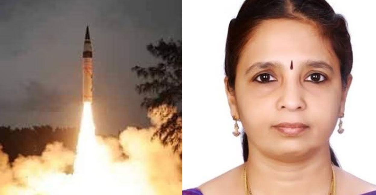 അഗ്നി 5 മിസൈൽ ദൗത്യസംഘത്തെ നയിച്ചത് മലയാളി വനിത– Sheena Rani ...