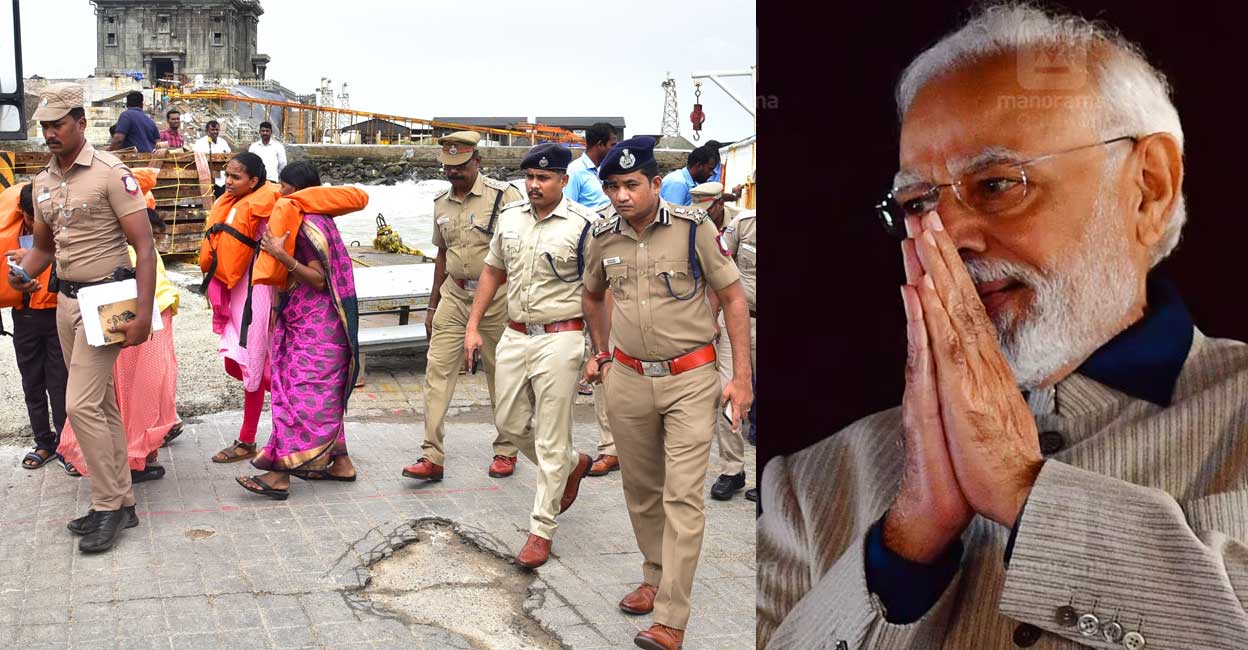 വിവേകാനന്ദപ്പാറയിൽ പ്രധാനമന്ത്രി ധ്യാനമിരിക്കുന്നത് ആദ്യം; കനത്ത സുരക്ഷ ...