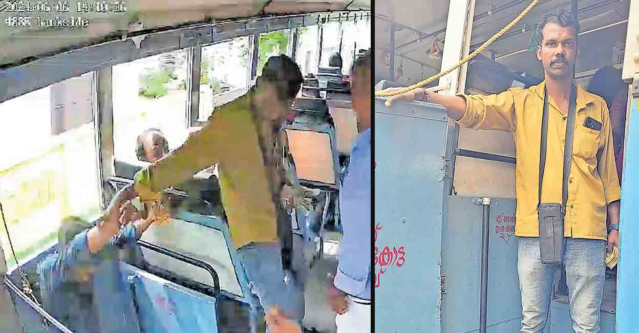 ഒറ്റക്കയ്യിൽ കോരിയെടുത്തു, ഒരു ജീവൻ - Conductor Bijith Lal rescued with one hand a young man who ...