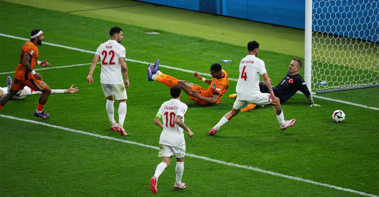 തുർക്കിയെ 2–1ന് തോൽപിച്ചു; നെതർലൻഡ്സ് സെമിയിൽ - UEFA Euro Cup Football ...