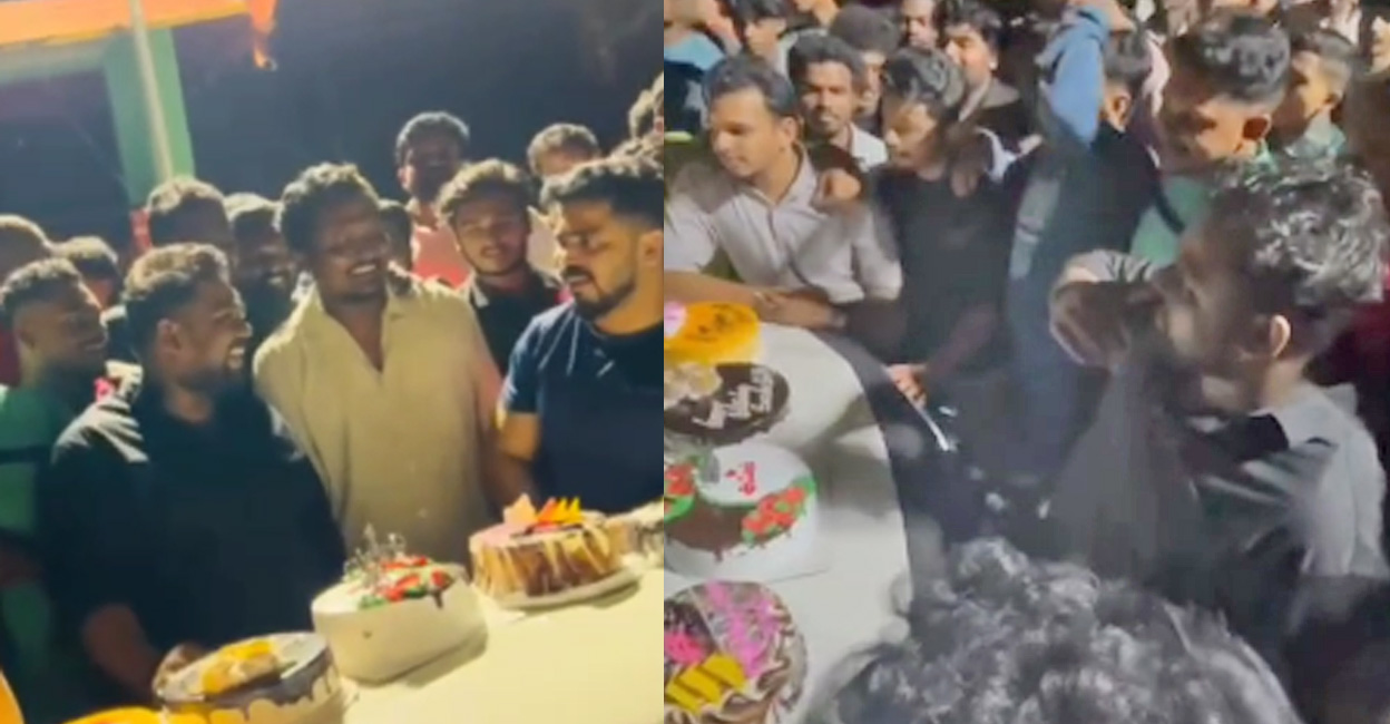 ‘കാപ്പ’ കേക്ക് മുറിച്ച് സിപിഎമ്മിൽ ചേർന്ന മുൻ ബിജെപി അനുഭാവികളുടെ ...