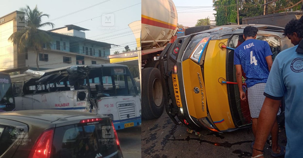 കെഎസ്ആർടിസി ബസും ലോറിയും കൂട്ടിയിടിച്ചു: ഒരു മരണം, 20 പേർക്ക് പരുക്ക് - Fatal KSRTC Bus Crash on ...