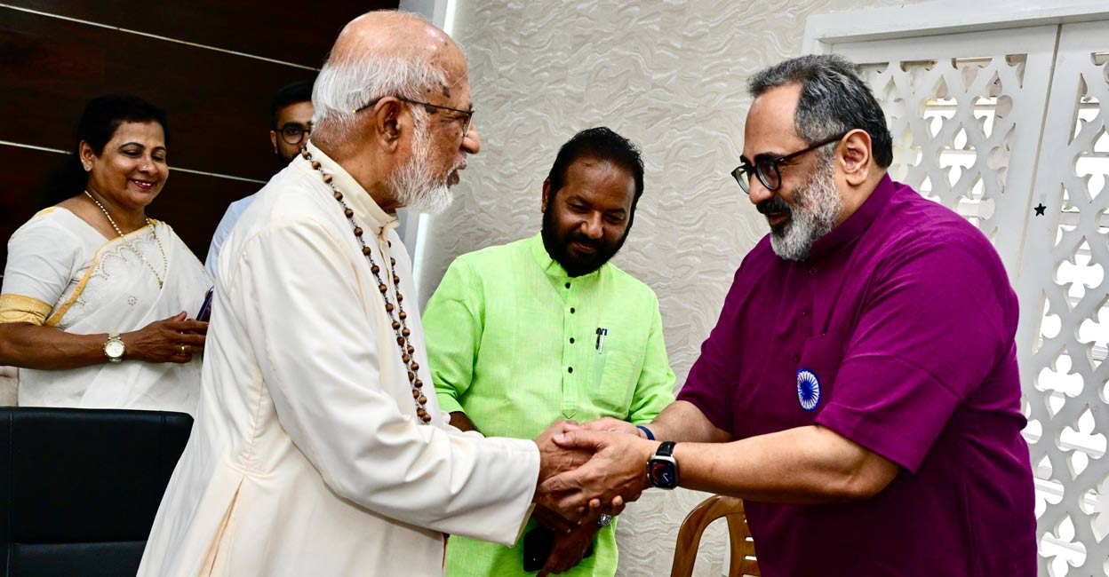 ഈസ്റ്റര്‍ ആശംസകള്‍ നേര്‍ന്ന് ബിജെപി സംസ്ഥാന പ്രസിഡന്റ് രാജീവ് ...