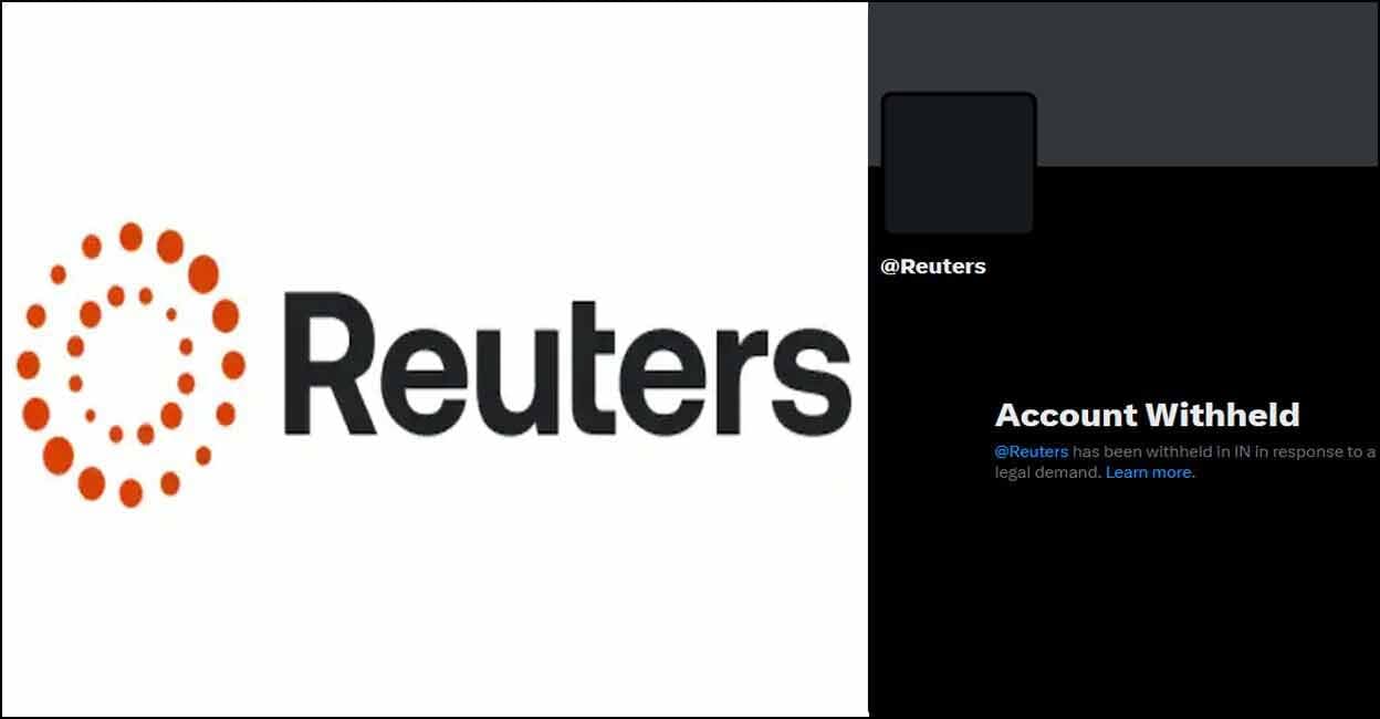 റോയിട്ടേഴ്സിന്റെ എക്സ് അക്കൗണ്ടിന് ഇന്ത്യയിൽ ബ്ലോക്ക് | Reuters X Handle Blocked in India ...