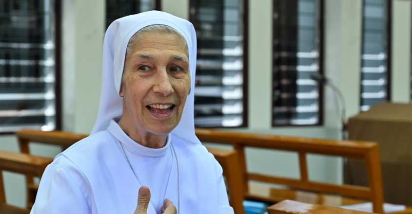 മാർപാപ്പയെ കാത്ത് സഹോദരി | pope Francis | pope | Sister Ana Rosa ...