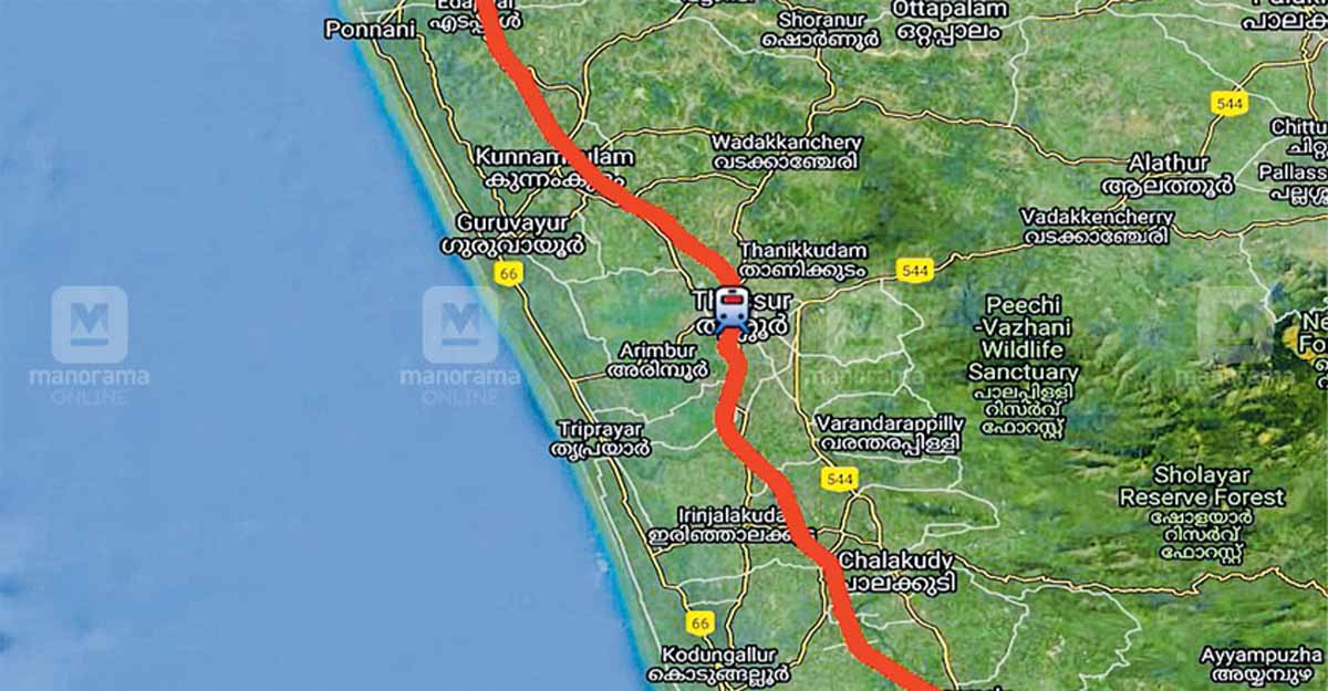 സിൽവർ ലൈൻ റെയിൽ പാത: സ്ഥലമെടുപ്പ് നവംബറിൽ | Silverline Railway ...