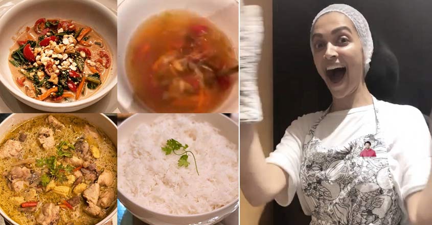 Deepika Padukone made all this delicious Food | ലോക്ഡൗൺ കാലം ...