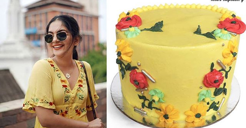 The Ahaana Krishna cake | ‘അഹാന കൃഷ്ണ ഫാഷൻ കേക്കാണ്’ ഇപ്പോൾ താരം