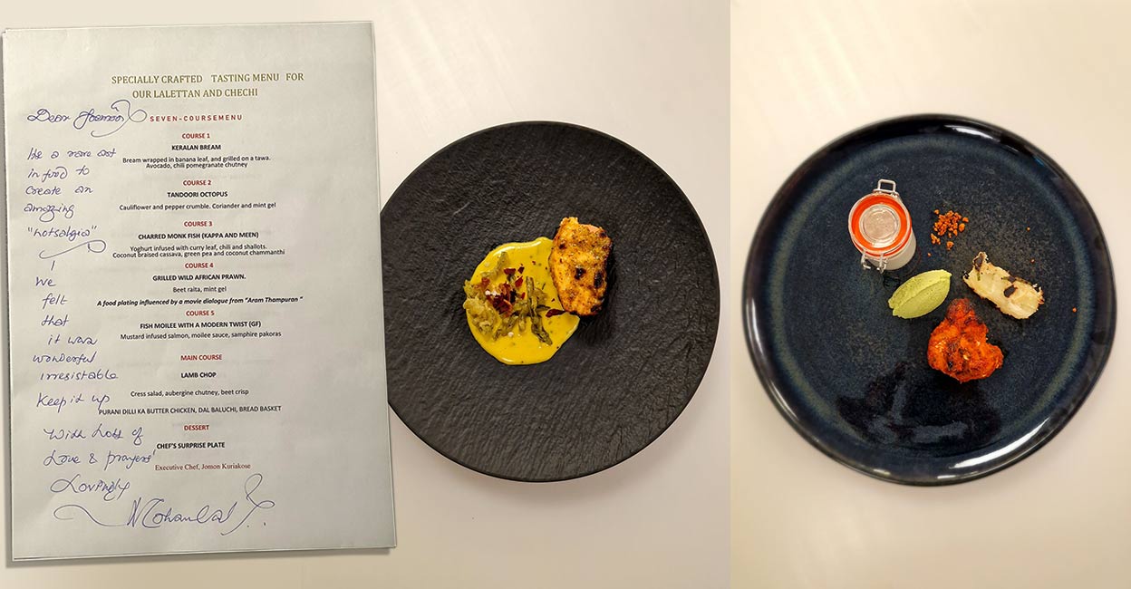 ലണ്ടനിൽ മോഹൻലാലിനു ഭക്ഷണം വിളമ്പി മലയാളി ഷെഫ് ജോമോൻ - Specially crafted ...