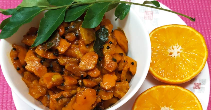ഓറഞ്ച് തൊലി കൊണ്ട് രുചികരമായ അച്ചാർ | Orange Peel Pickle