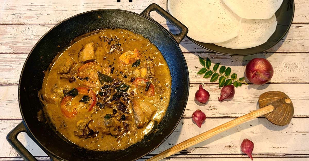 ക്രിസ്മസിന് സ്പെഷൽ ചിക്കൻ മപ്പാസ്, അപ്പത്തിനൊപ്പം സൂപ്പർ | Chicken ...