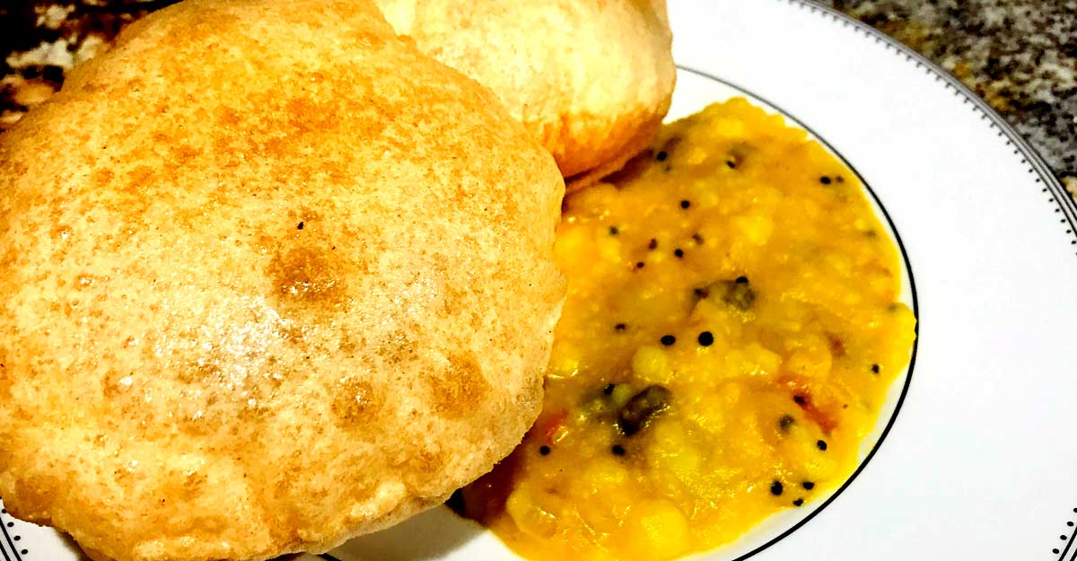 ഗോതമ്പ് പൂരി എളുപ്പത്തിൽ തയാറാക്കാം | Puffy Wheat Poori
