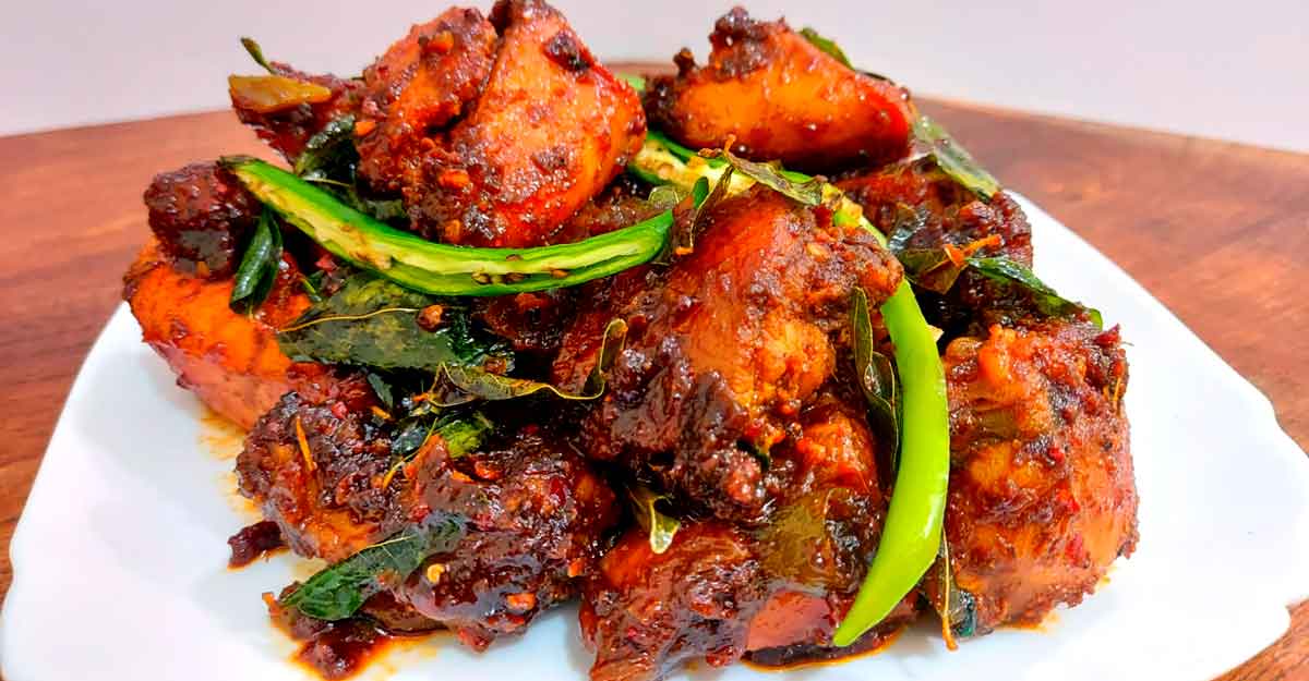 എരിവും മധുരവും പുളിയും രുചിക്കുന്ന പുളിയിഞ്ചി ചിക്കൻ | Tamarind Chicken