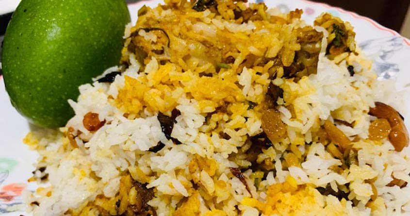 Raw Mango Chicken Biriyani | സ്വാദേറും പച്ചമാങ്ങ ചിക്കൻ ബിരിയാണി