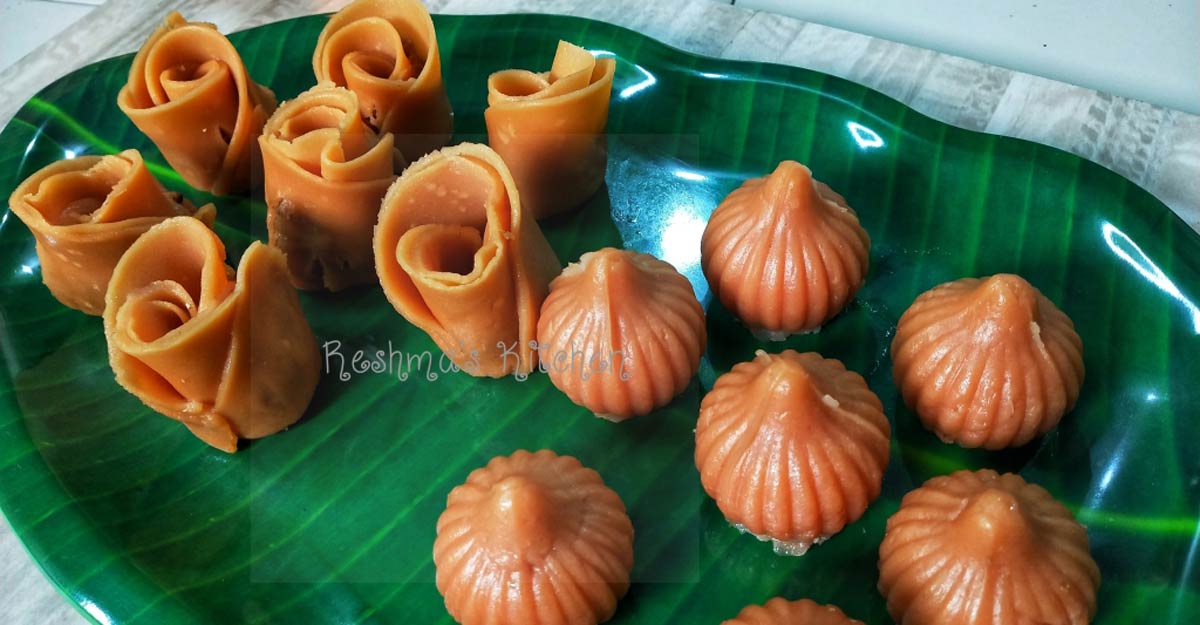 വിനായക ചതുർഥി ആഘോഷിക്കാൻ മോദകം | Flower Modak Ganesh Chathurthi Modak