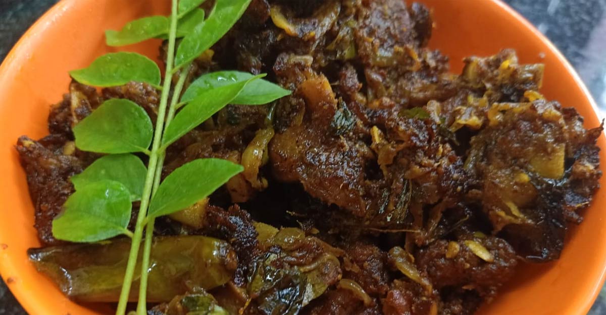 ഔഷധഗുണമുള്ള ആട്ടിറച്ചി വരട്ടിയത് | Mutton Varattu
