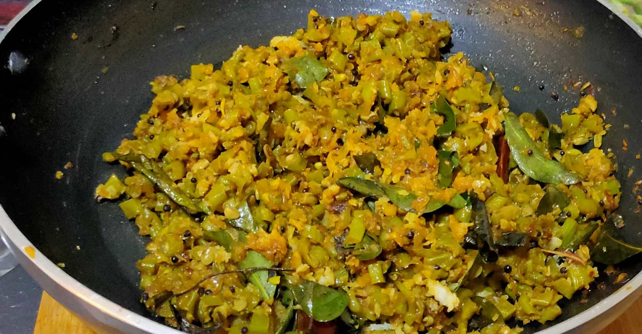 ഊണിനു കൂട്ടാൻ നാടൻ പച്ചപ്പയർ ഉപ്പേരി | Payar Upperi | Nadan Recipe ...