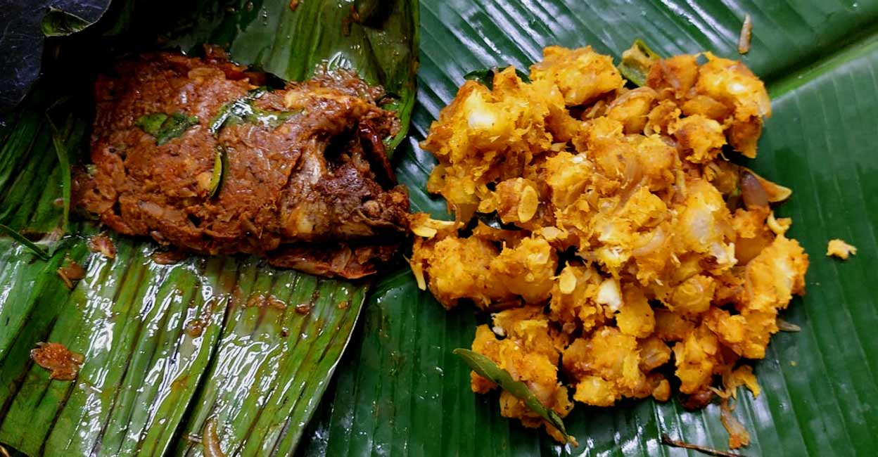 നല്ല ഉഗ്രൻ സിലോപ്പിയ മീൻ പൊള്ളിച്ചതും കപ്പ ഉലർത്തിയതും | Fish Kappa ...