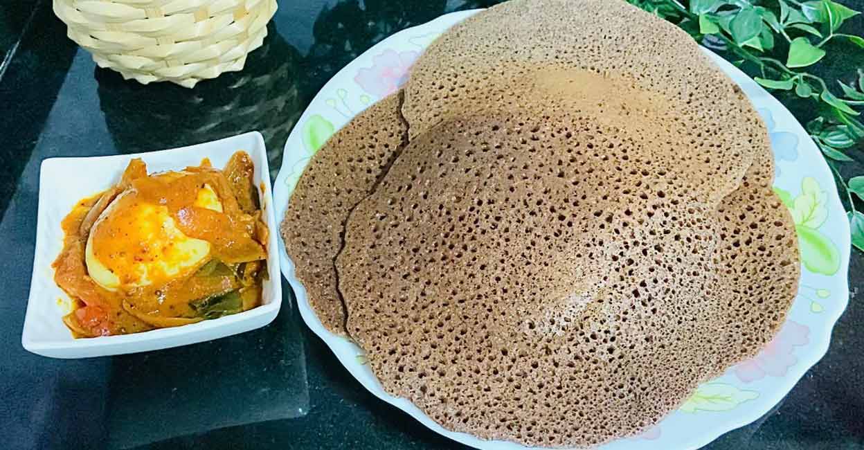 പോഷക സമൃദ്ധമായ പ്രഭാത ഭക്ഷണത്തിനു റാഗി അപ്പം - Ragi appam | Finger ...