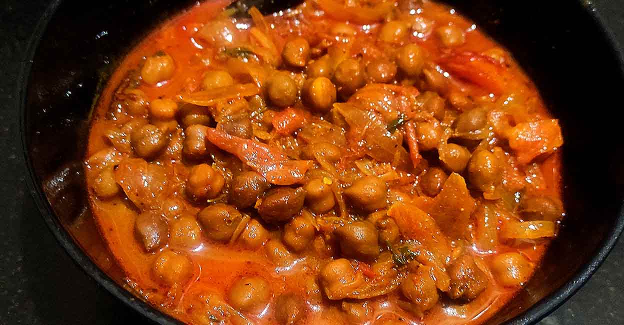 നല്ല കുറുകിയ കടലക്കറി, ഒന്നാന്തരം രുചിയിൽ - Tasty kadala curry recipe ...