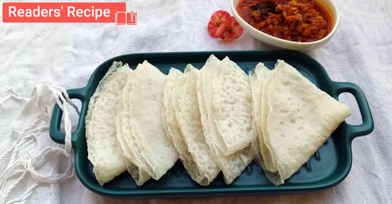 അരിദോശ, കണ്ണൂർ സ്പെഷൽ ബ്രേക്ക് ഫാസ്റ്റ് രുചി - Aridosa| Easy Breakfast ...